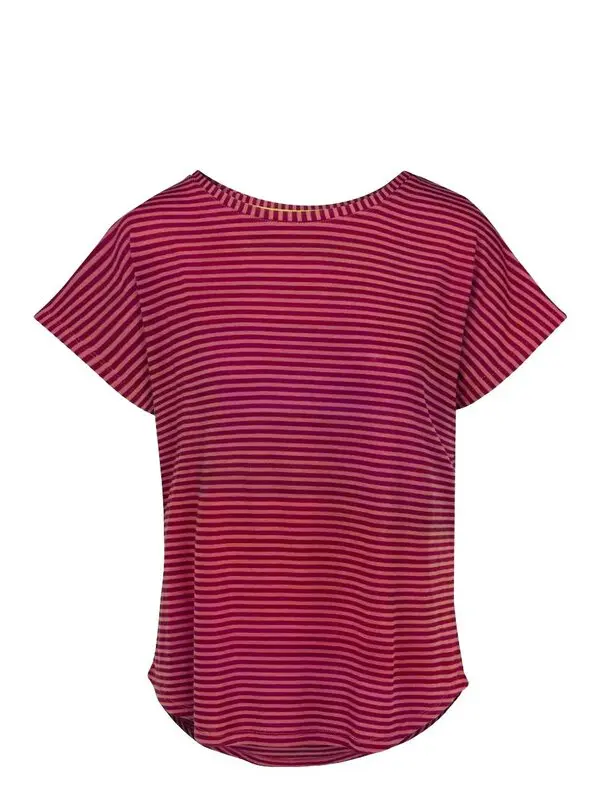 PIP STUDIO Striped T-shirt - Red