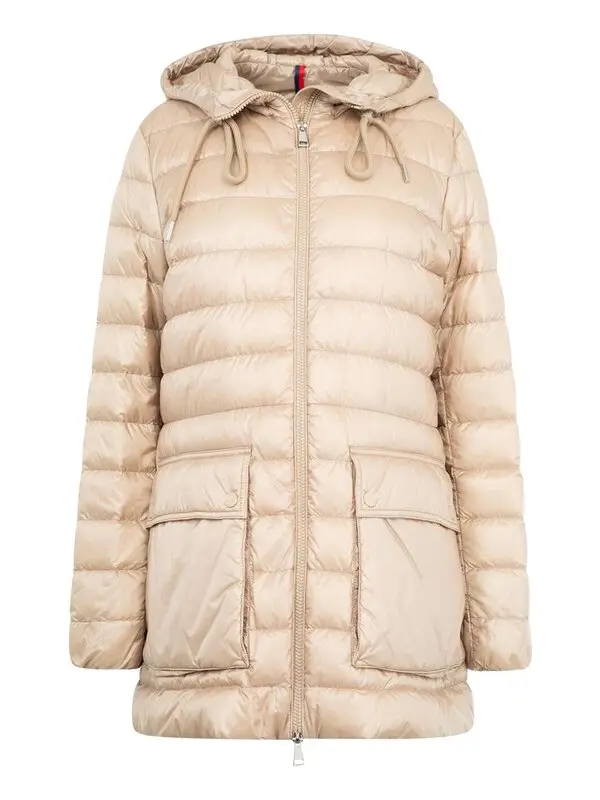 Moncler Jasmin Short Parka - Cream
