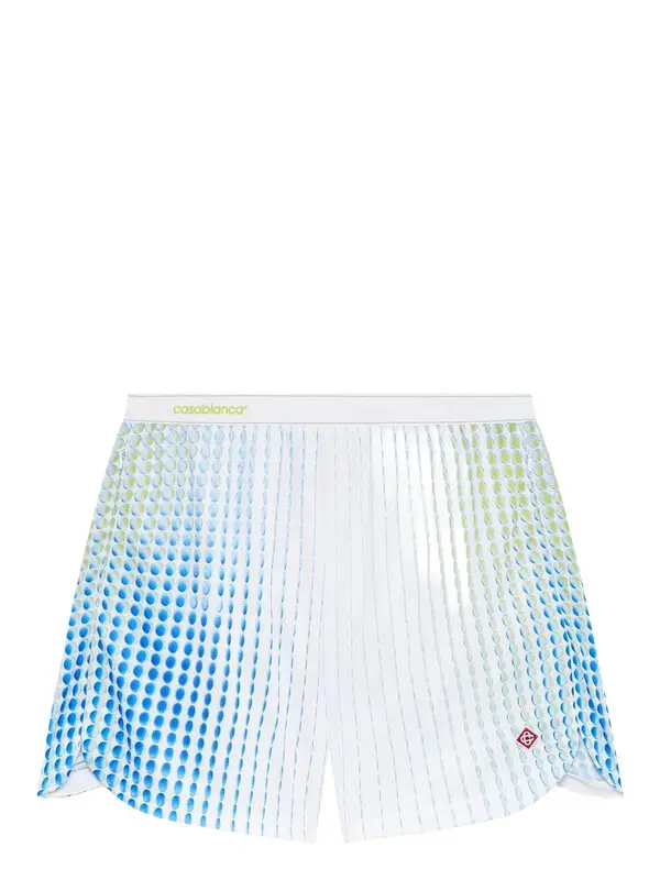 Casablanca Tennis Tech Shorts - Multicolor