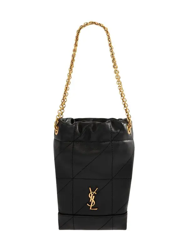 Saint Laurent Medium Pouch Bag - Black