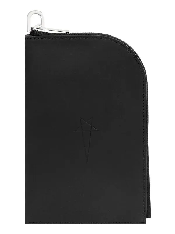 Rick Owens Neckwallet - Black