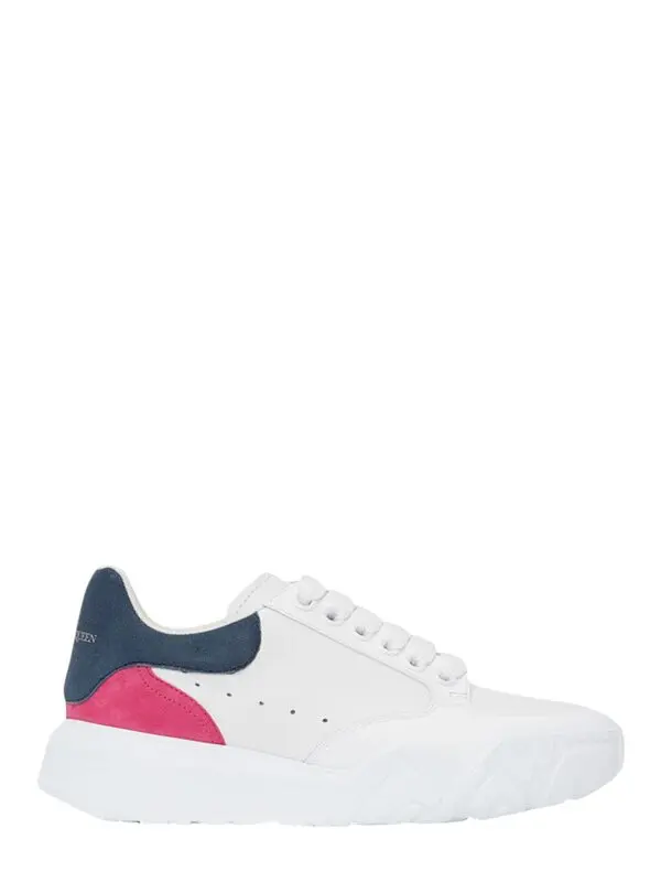 Alexander McQueen Oversized Court Trainer - White