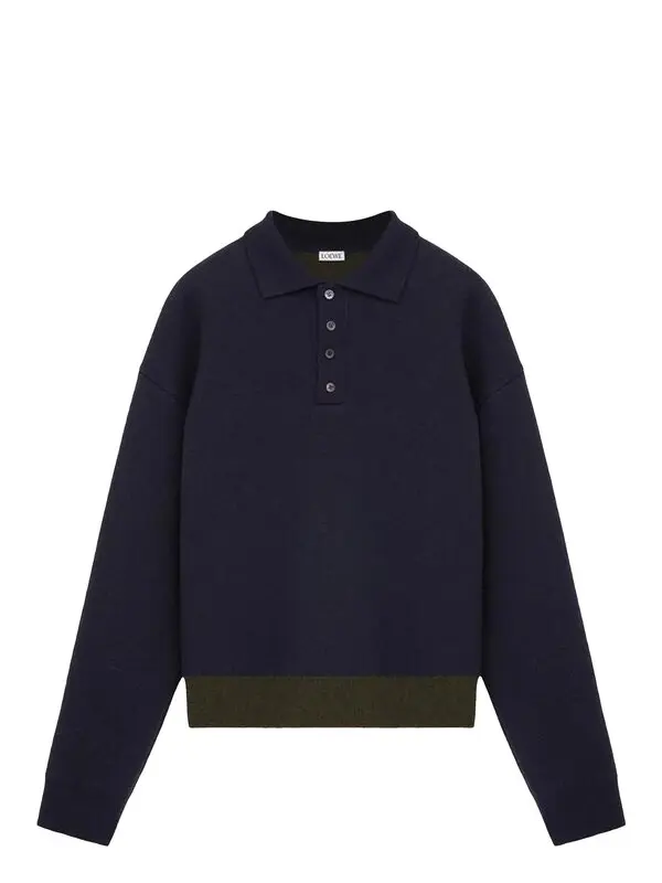 Loewe Polo Sweater - Blue