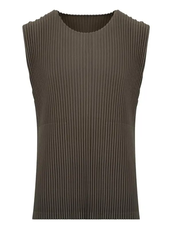 Issey Miyake Tailored Pleats 2 Top - Grey