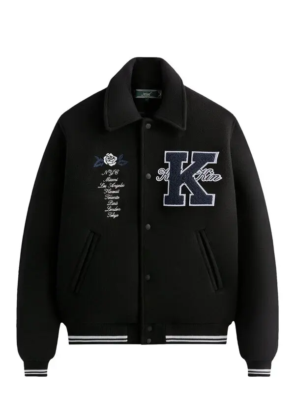 Kith Wool Coaches Jacket - Black