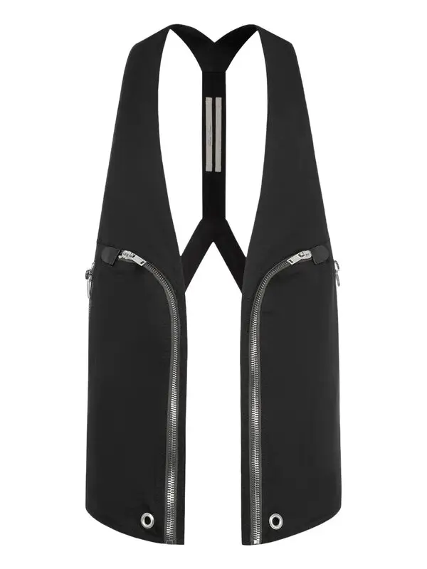 Rick Owens Bauhaus Vest - Black