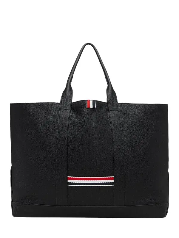 Thom Browne Medium Tool Tote Bag - Black
