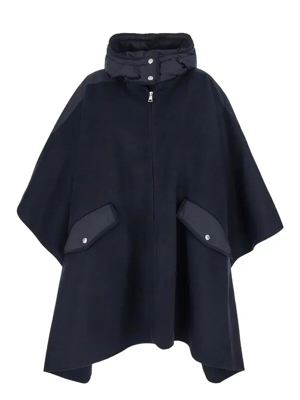 Moncler Cape - Blue