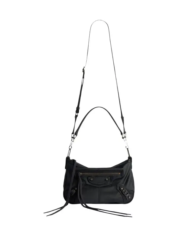 Balenciaga Le City Moto Bag - Black
