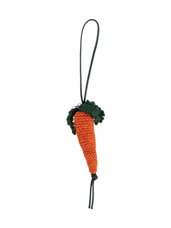 JW Anderson Carrot Charm - Orange