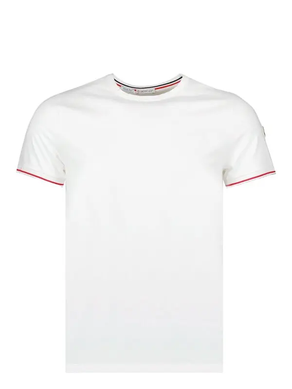 Moncler Short-sleeve T-shirt - White