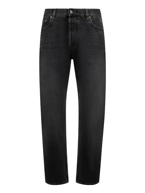 Saint Laurent Long Mick Jean - Black