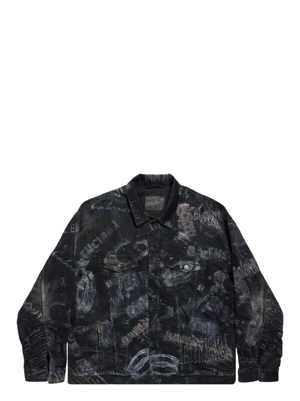 Balenciaga Oversized Jacket - Black