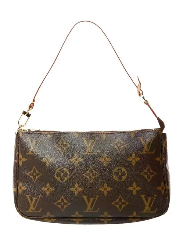 LOUIS VUITTON 2010 Monogram Pochette - Brown