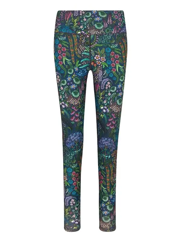PIP STUDIO Floral-print Leggings - Blue