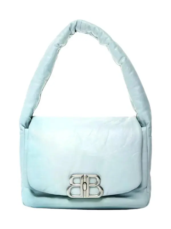 Balenciaga Monaco Shoulder Bag - Blue