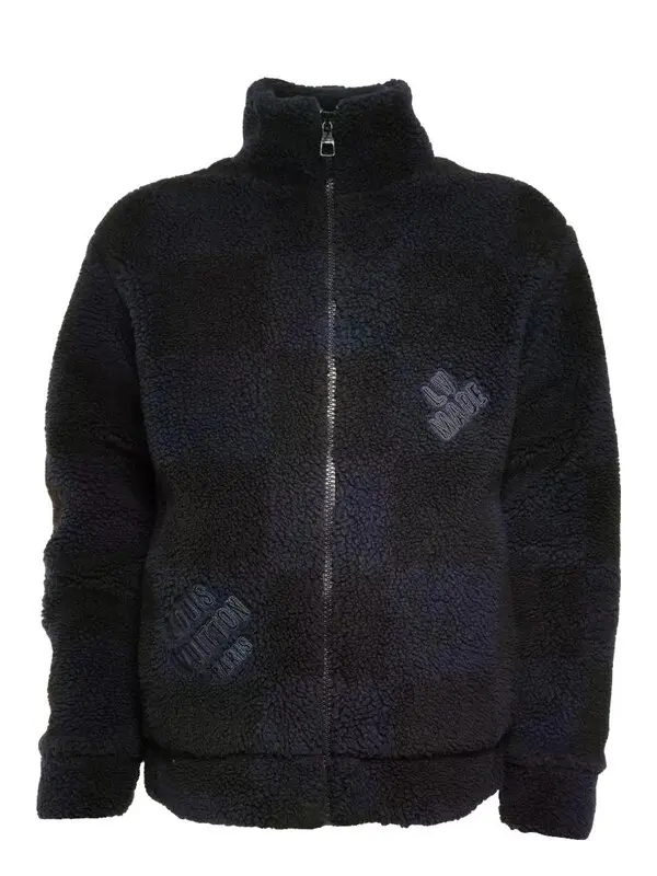 LOUIS VUITTON X Nigo Boa Fleece Jacket - Blue