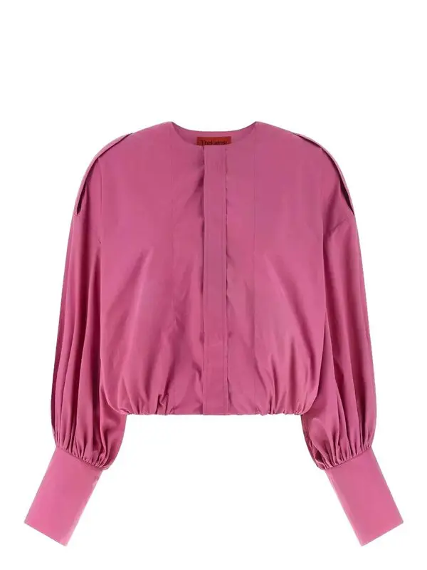 THELATEST Diana Puffed-sleeves Blouse - Pink