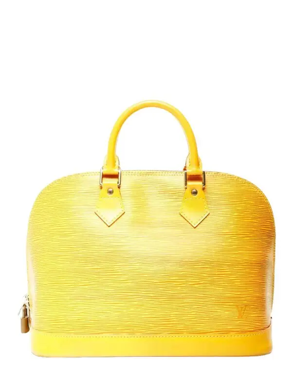 LOUIS VUITTON 1996 Arma Epi Pm Tote Bag - Yellow