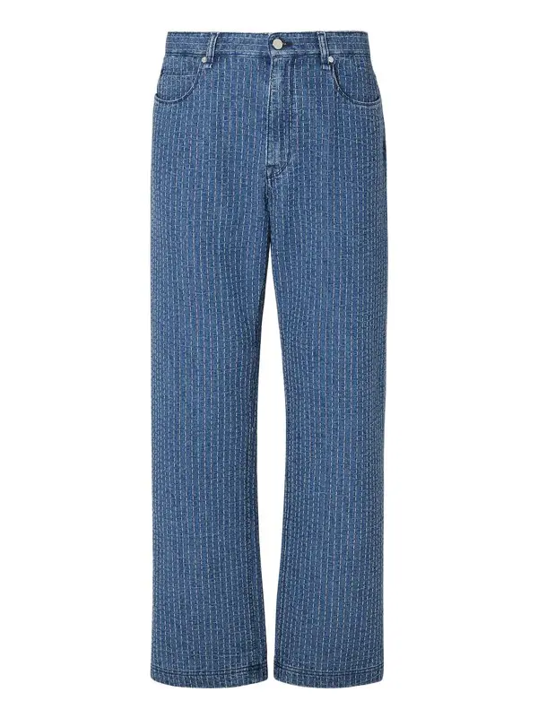 Fendi Long Jeans - Blue