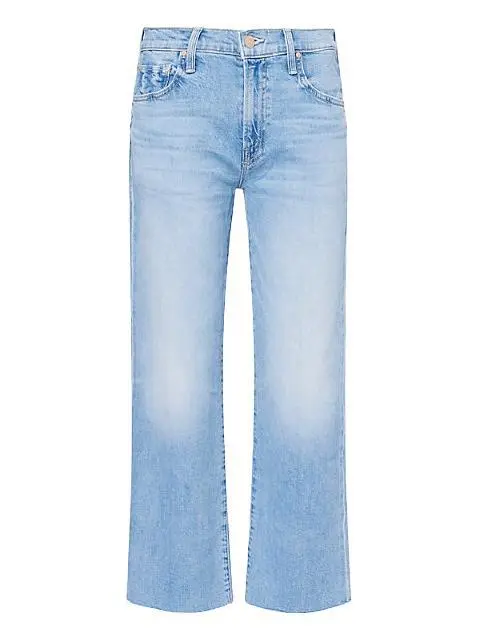 MOTHER Rambler Frayed Denim Jeans - Comeback Kid