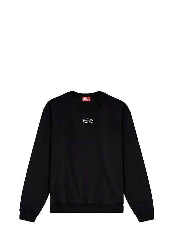 DIESEL S-norm-iod Cotton-jersey Sweatshirt - 900