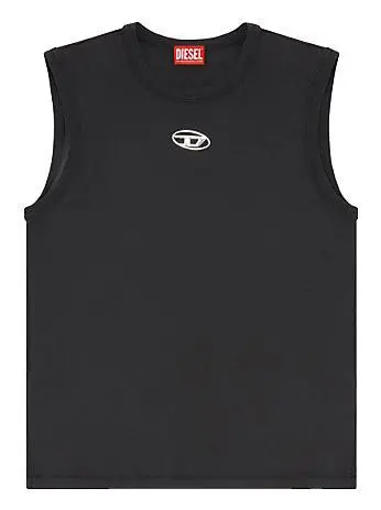 DIESEL T-bisco-od Sleeveless Cotton-jersey Top - 900