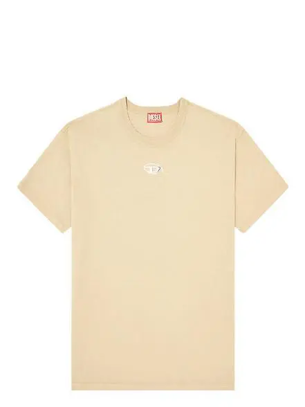 DIESEL® T-norm-iod Crewneck Cotton-jersey T-shirt - 7cs