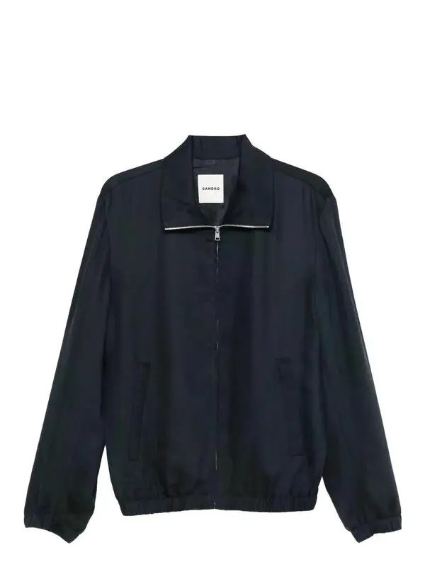 Sandro Zip-up Jacket - Blue