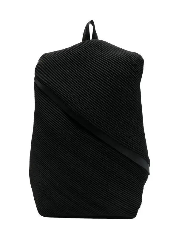 Issey Miyake Plissé Pleated Backpack - Black