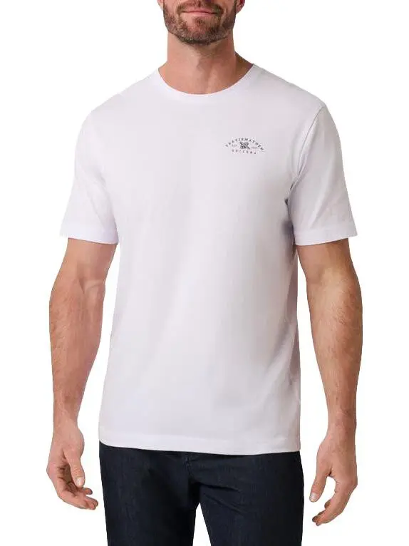 Travis Mathew Mesa Views Graphic T-shirt - White