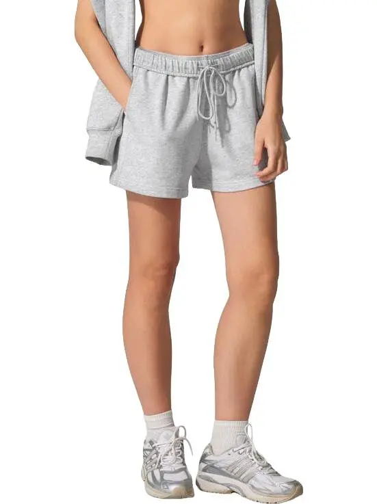 Lilysilk Lounge Shorts - Heather-grey