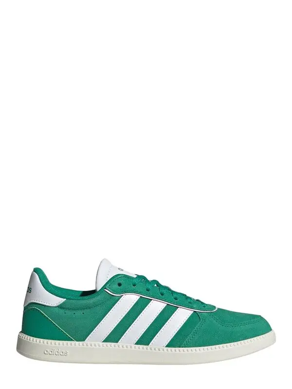 Adidas Breaknet Sleek Sneakers - Court Green/cloud White/clear Pink