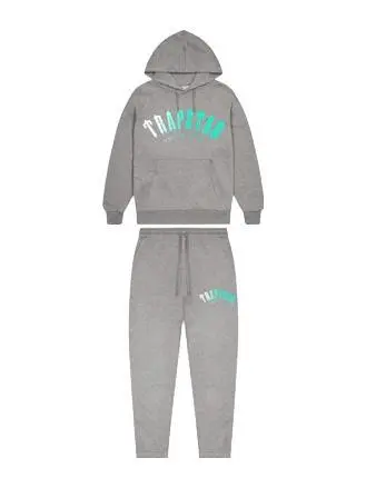 Trapstar Irongate Arch Fade Tracksuit - Grey/teal