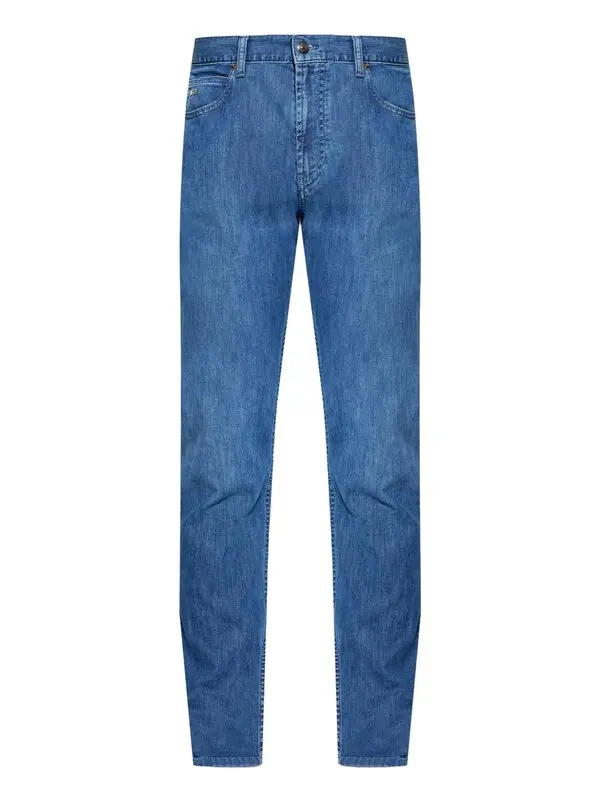 Emporio Armani Tapered Leg Jeans - Blue