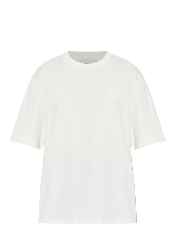 Ami T-shirt With Logo - Cream