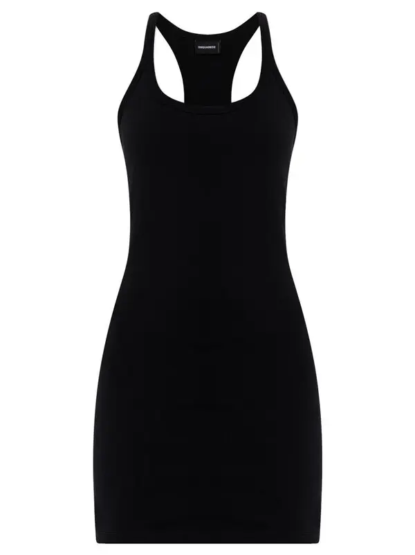 Dsquared2 Sleeveless Mini Dress - Black