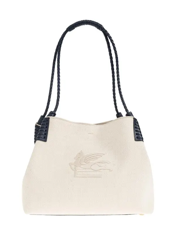 Etro Libra Medium Shopper Bag - Cream