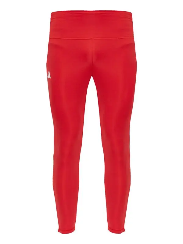 Adidas Leggings From The Adizero Collection - Red
