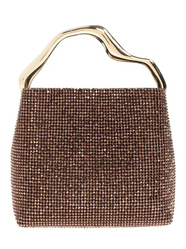 Cult Gaia Solene Mini Handbag - Brown
