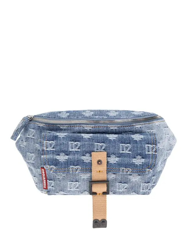 Dsquared2 Monogram Belt Bag - Blue