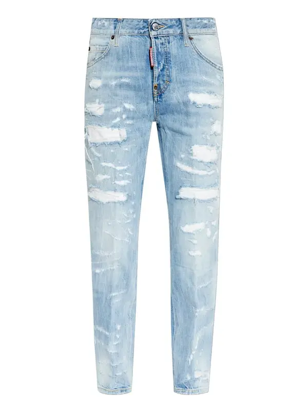 Dsquared2 Teddy Jeans - Light Blue