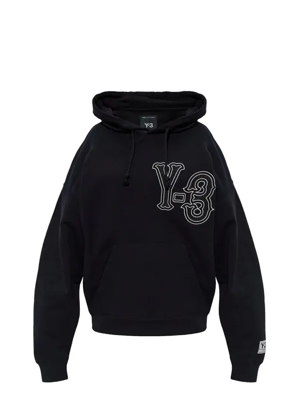 Y3 Oversized Hoodie - Black