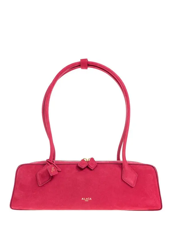 Alaïa Le E Teckel Medium Shoulder Bag - Pink