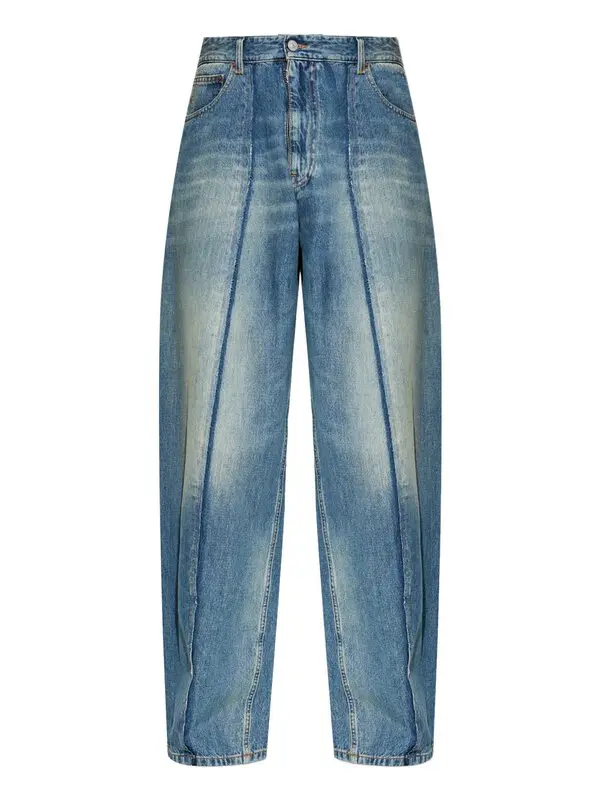 MAISON MARGIELA Vintage' Effect Jeans - Blue
