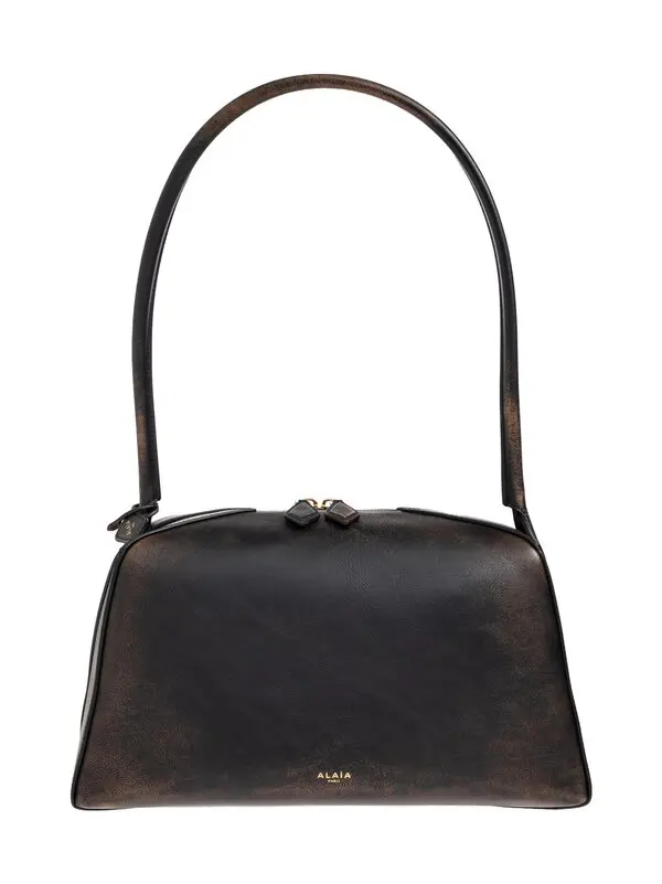Alaïa Le Bouledogue Shoulder Bag - Brown