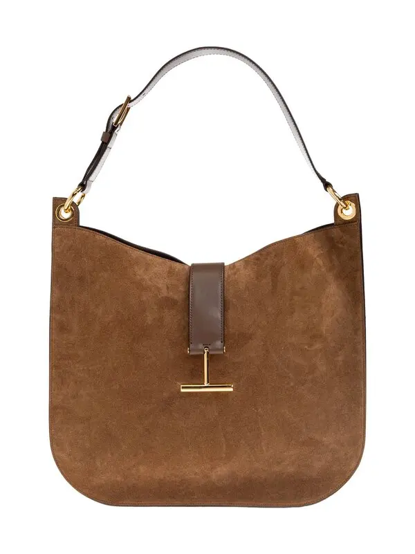 TOM FORD Tara Large Bag - Brown