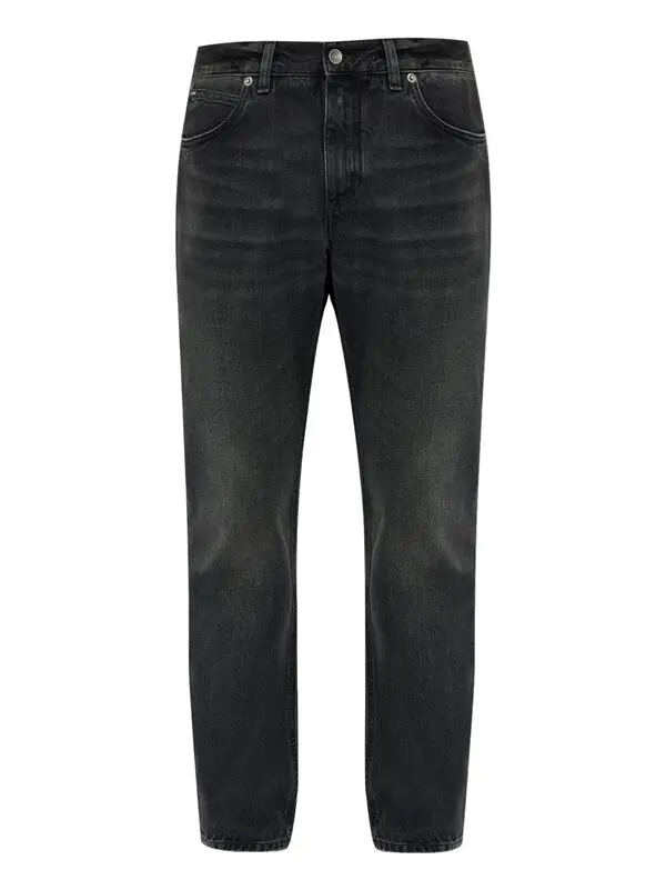 Dolce & Gabbana Regular Fit Jeans - Black