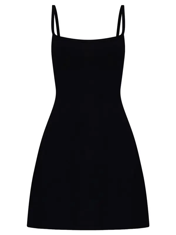 Dsquared2 Off-shoulder Knee-length Dress - Black