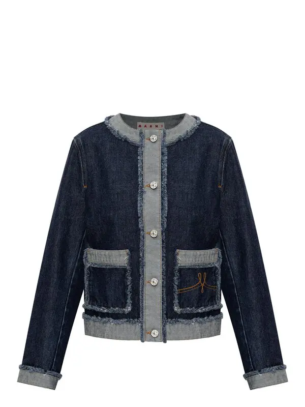 Marni Denim Jacket - Navy Blue